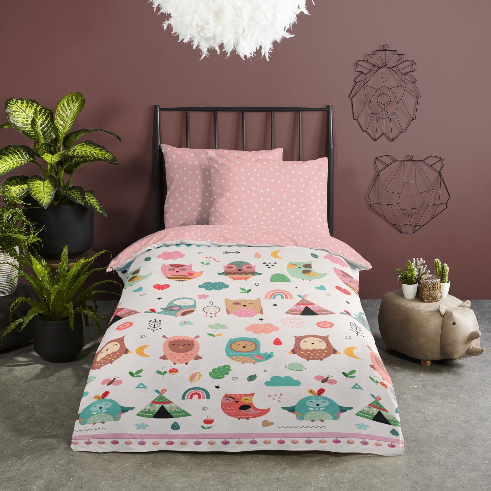 I-LIVING.cz - Povlečení Good Morning 100% bavlna Wise 140x200/70x90 cm ...