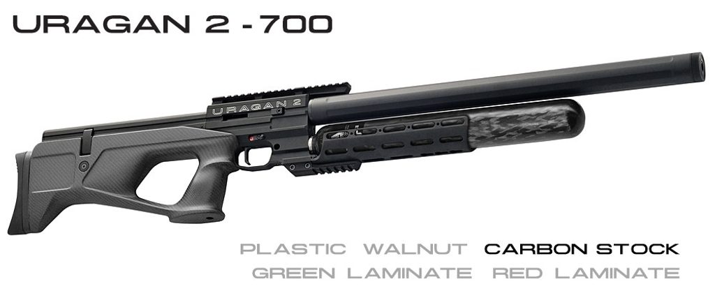 Vzduchovka Airgun Technology Uragan 2 700mm 6,35 - Airgun Technology ...