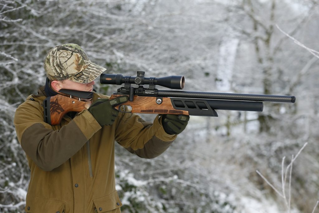gun.cz - Vzduchovka Daystate Black Wolf Ořech - Daystate - PCP air ...
