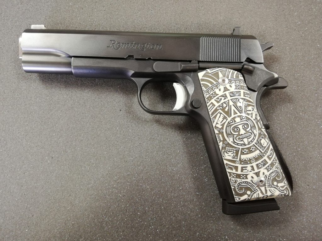 Střenky KSD 1911 Govt. & Commander Full Size slonovina akryl "Mayan" - KSD - Pažby, pažbičky a ...