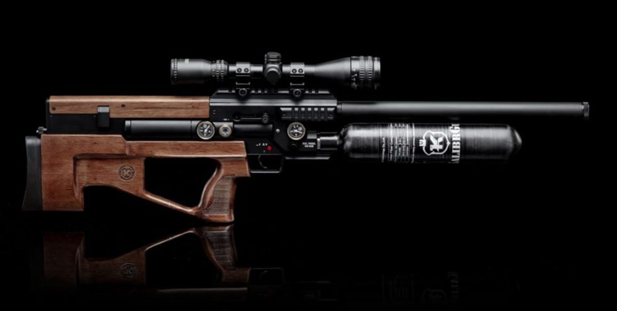 Vzduchovka Kalibrgun Springbok W semi-auto 5,5mm - Kalibrgun ...