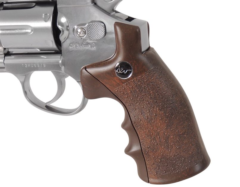 Vzduchový revolver Dan Wesson 8" silver 4,5 mm - ASG - Revolvery ...