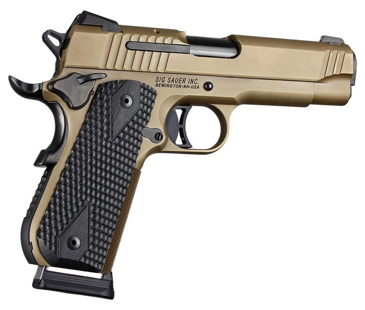 Střenky Hogue 1911 Govt. Round Heel G10 Piranha černé - Hogue - Pažby ...