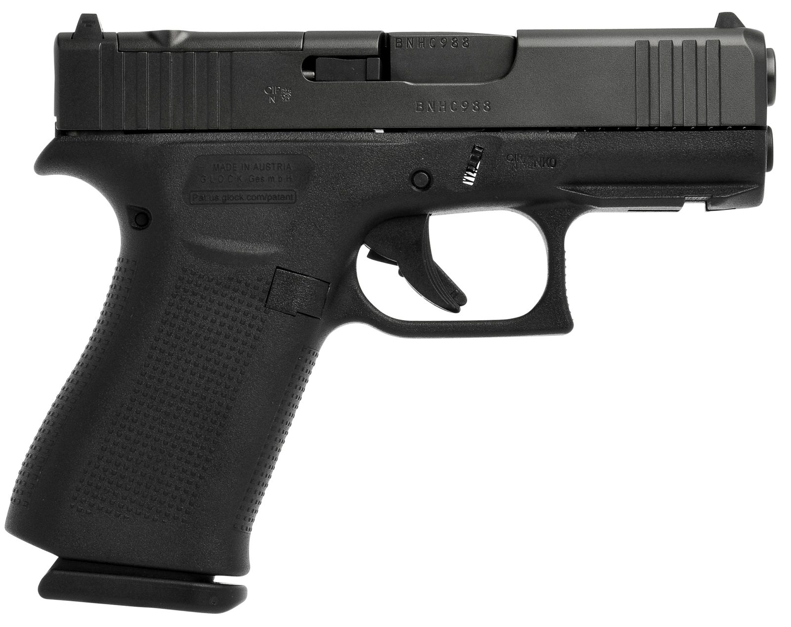 Glock 43X MOS s railem a kolimátorem RMSc Shield - Glock - Pistole ...