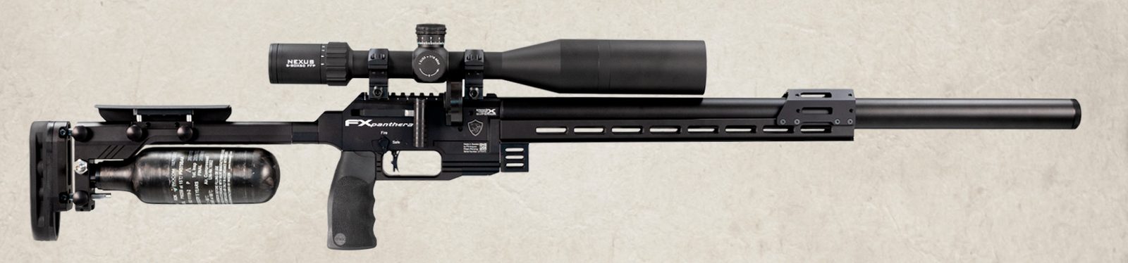 Vzduchovka FX Panthera EXP 600mm černá - FX Airguns - Vzduchovky PCP ...