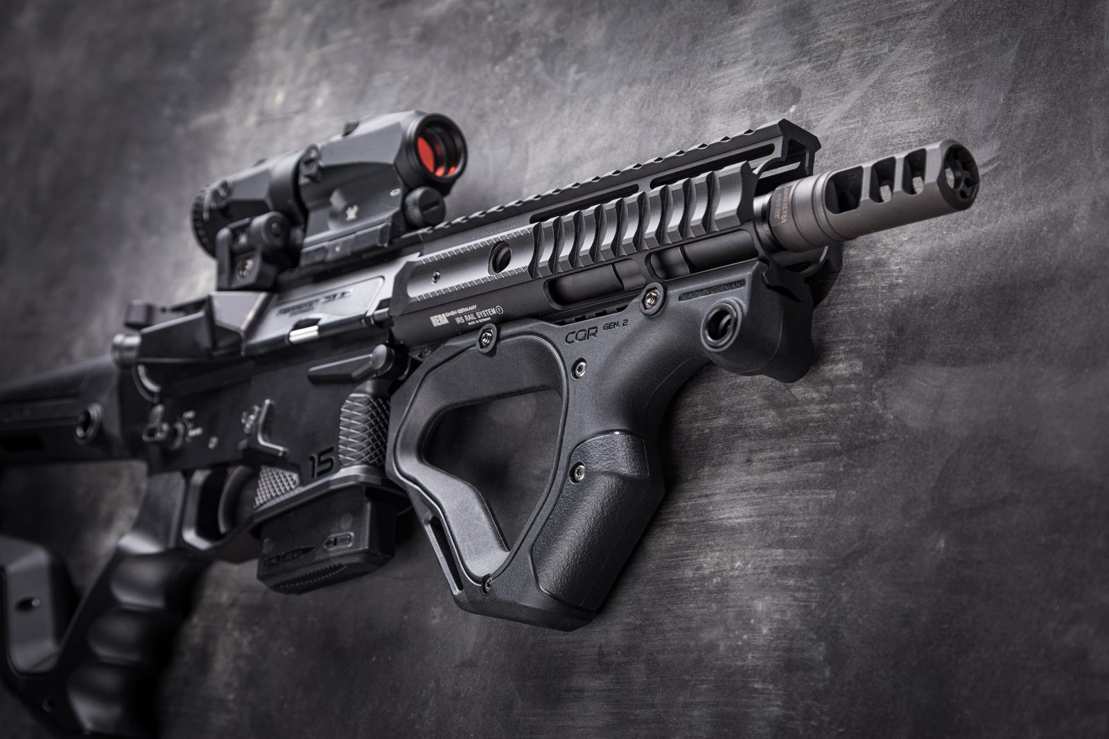 gun.cz - Přední pistolová rukojeť Hera Arms CQR Gen. 2 - Hera Arms ...