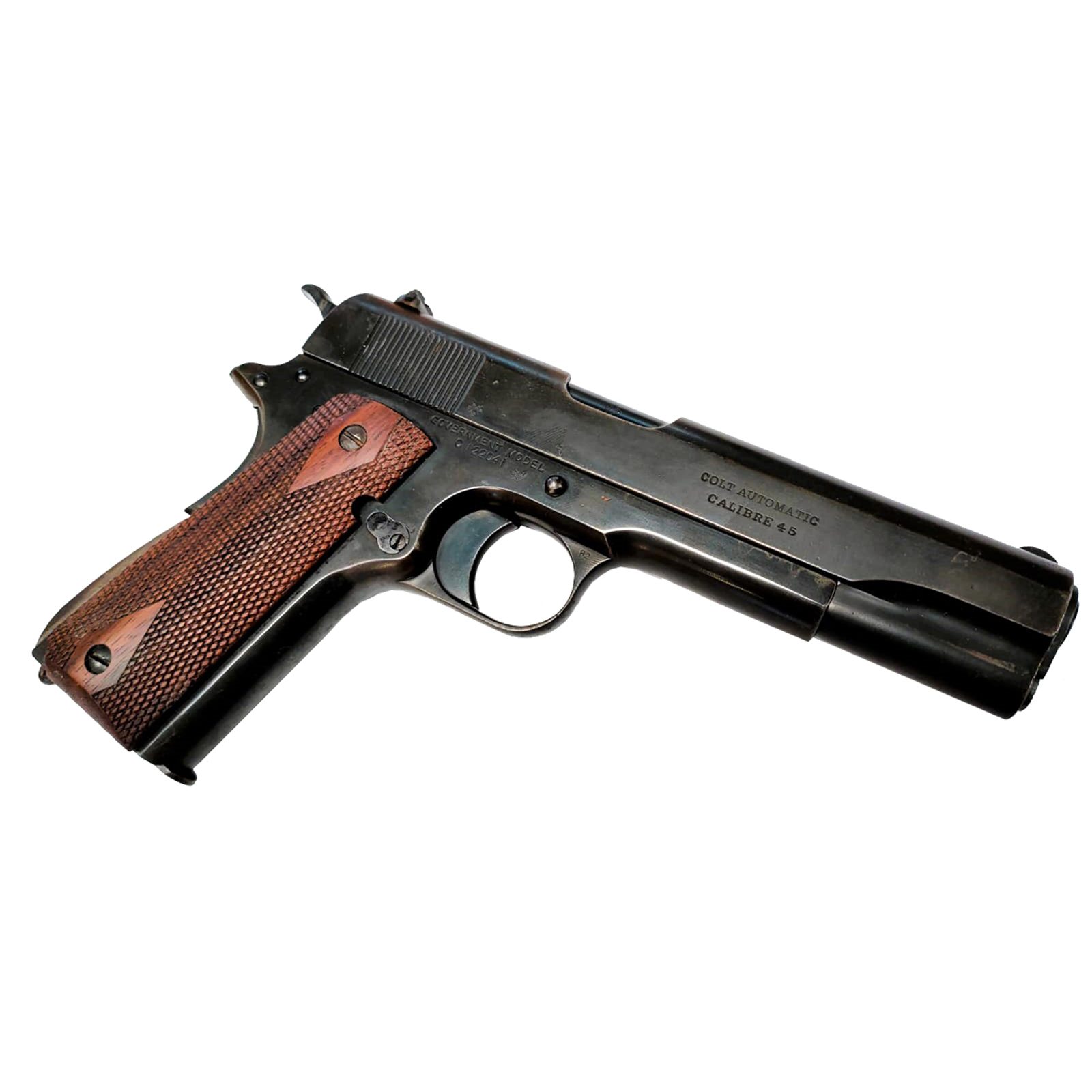 gun.cz - FORM 1911 grips, Canadian walnut, Form triangle grip texturing ...