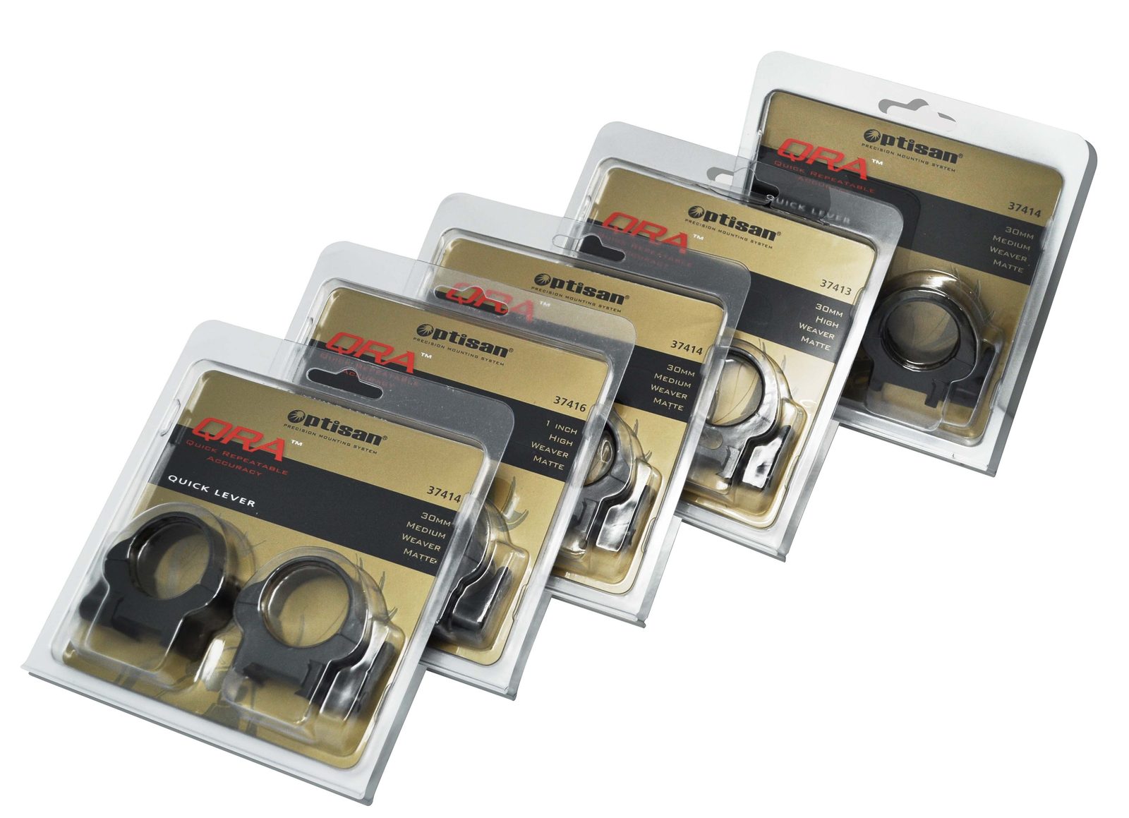 Dvoudílná montáž nízká Optisan QRA II weaver průměr 30 mm - Optisan ...