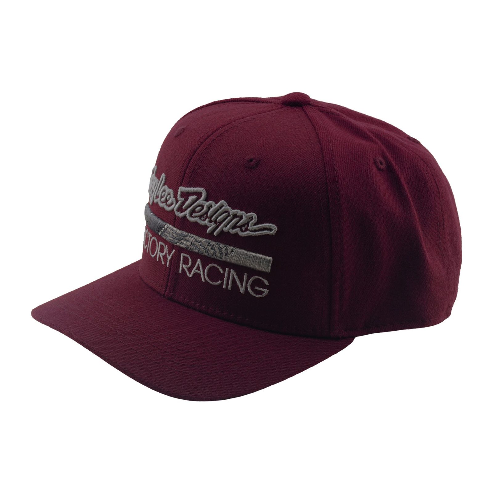 Kšiltovka Troy Lee Designs FACTORY RACING BURGUNDY / GRAY 2026 | Troy ...