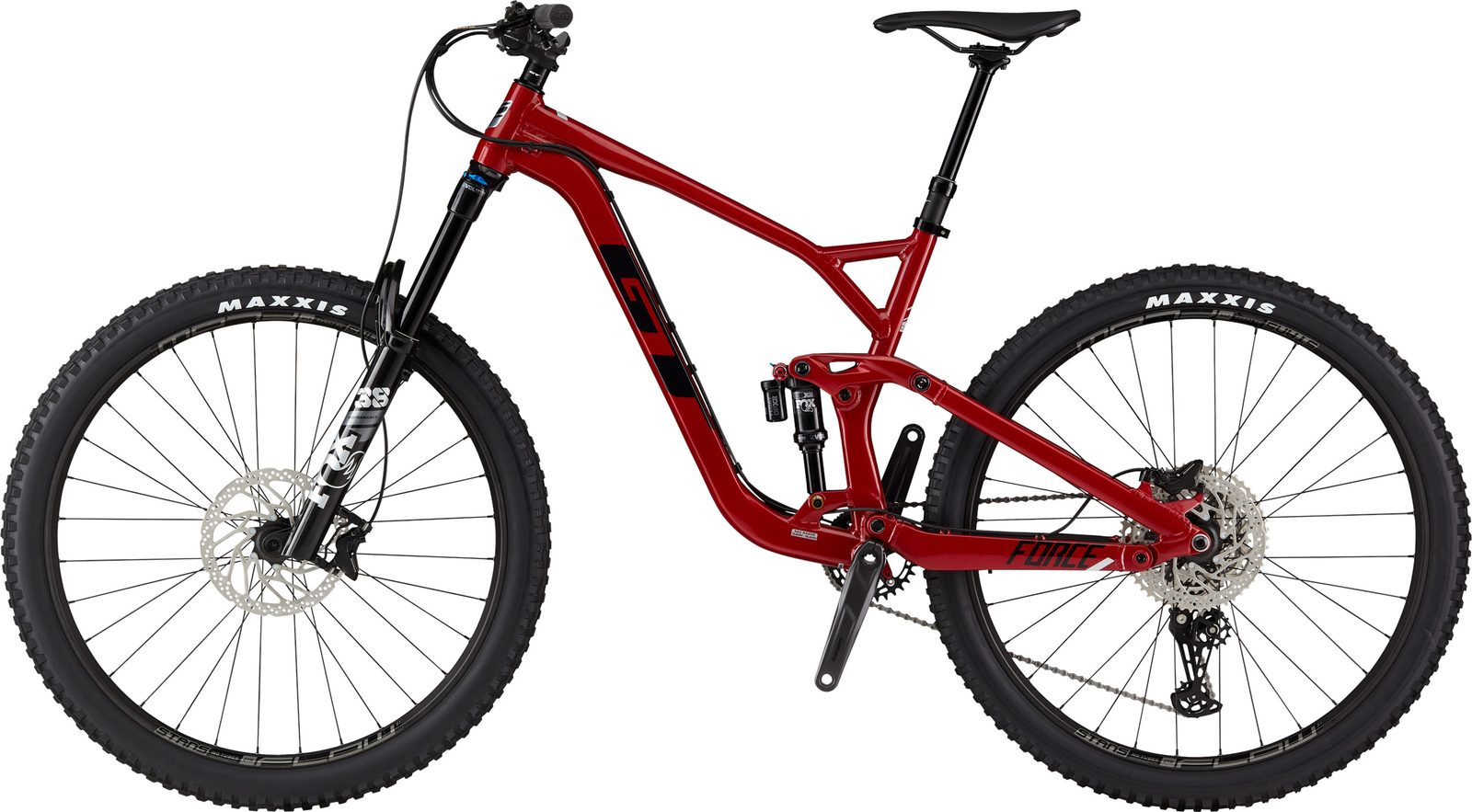 Celoodpružené kolo GT Force Comp 29" - Red | GT Bicycles | Celoodpružená kola 29" | MIKEBIKE