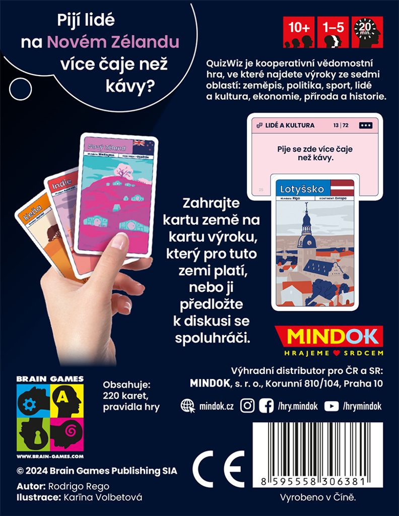 Quiz Wiz (CZ) | Spoločenské doskové hry SVET-HIER.SK | Hrajte sa!