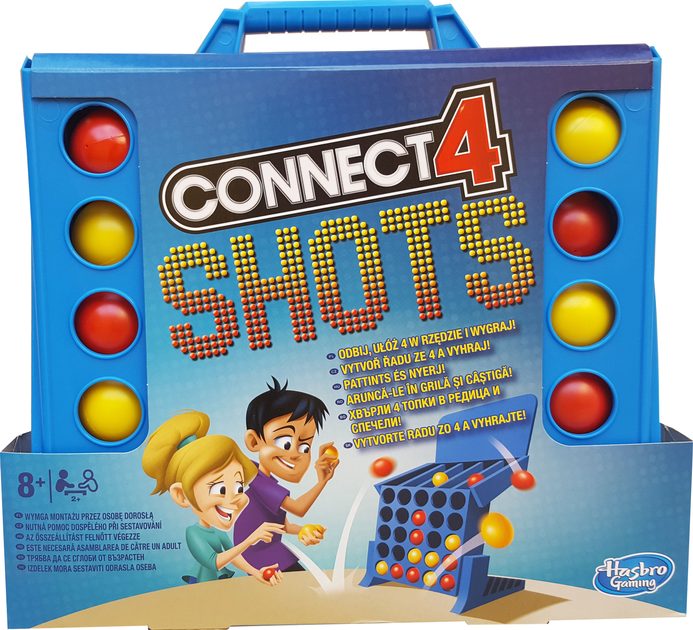 Connect 4 Shots | SVĚT-HER.CZ | Společenské deskové hry - Hrajte si!