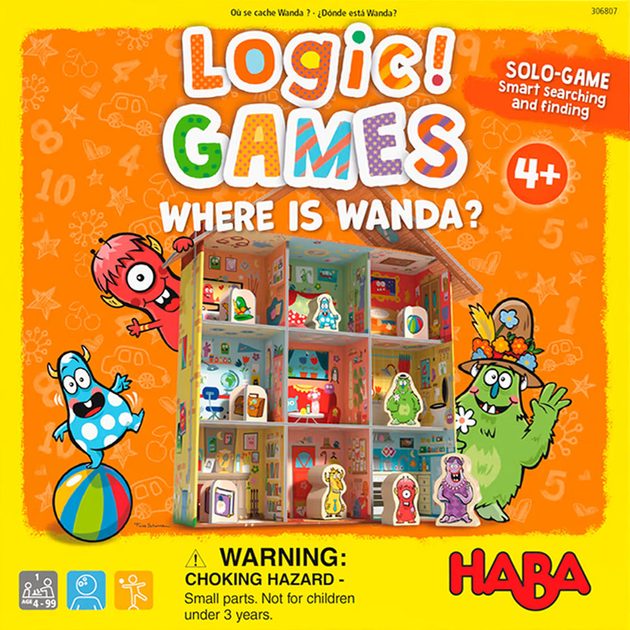 Logic Games: Kde je Wanda (Where is Wanda?) | Spoločenské doskové hry ...