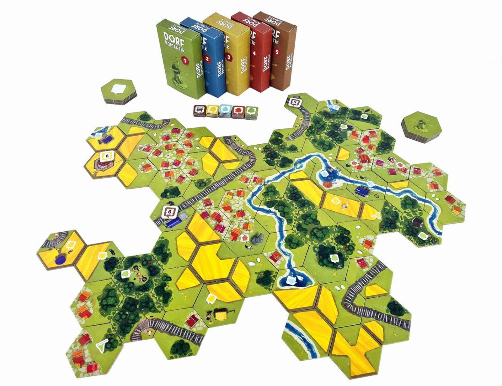 Dorfromantik: The Board Game | Spoločenské doskové hry SVET-HIER.SK ...