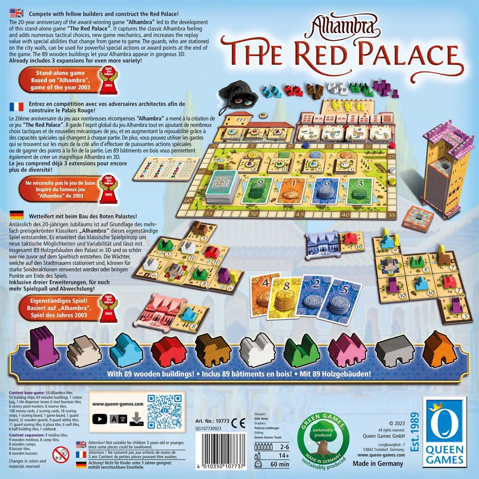 Alhambra: The Red Palace | SVĚT-HER.CZ | Společenské deskové hry ...