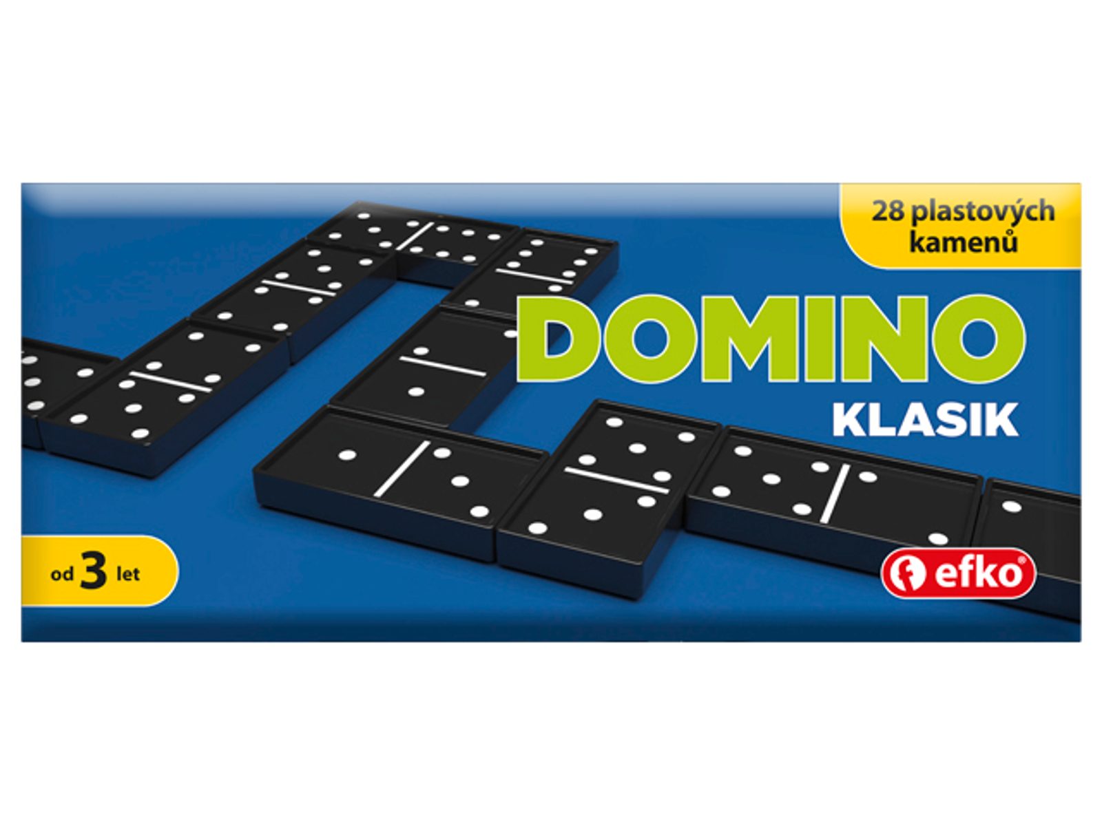 Domino klasik plastové | Spoločenské doskové hry SVET-HIER.SK | Hrajte sa!