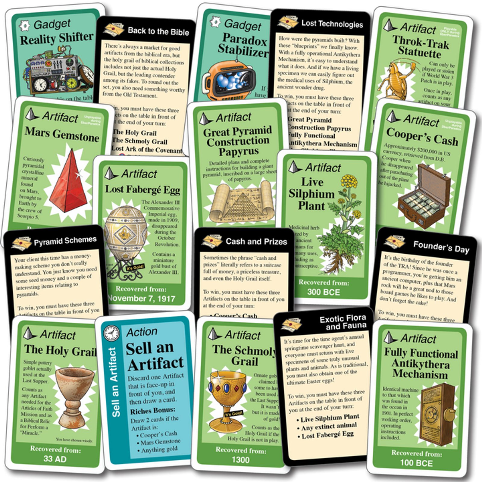 Chrononauts - Missing Artifacts | SVĚT-HER.CZ | Společenské deskové hry - Hrajte si!