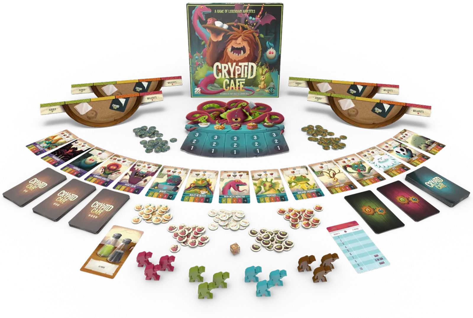 Cryptid Cafe | SVĚT-HER.CZ | Společenské deskové hry - Hrajte si!