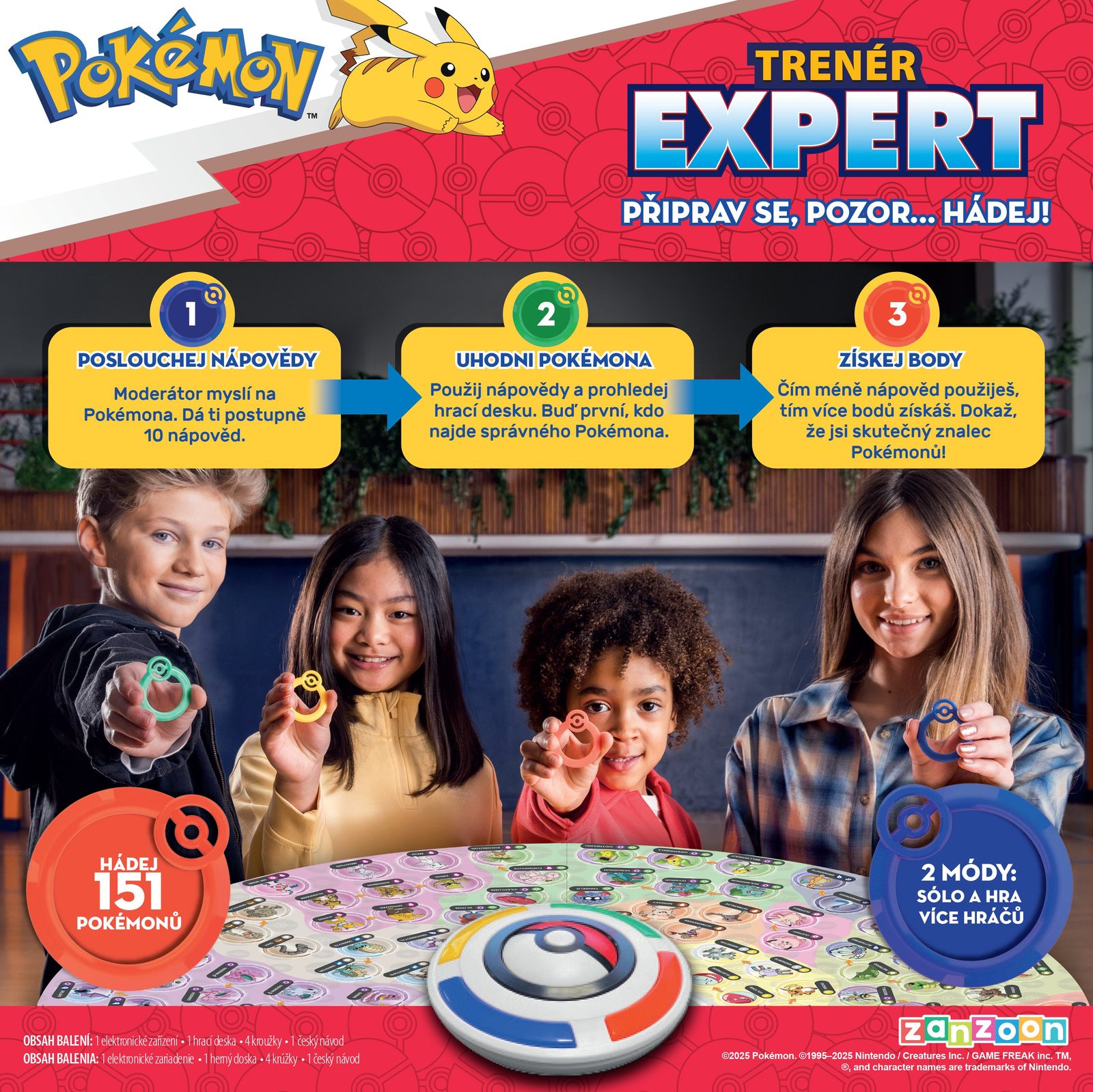 Pokémon: Trenér expert | SVĚT-HER.CZ | Společenské deskové hry - Hrajte si!