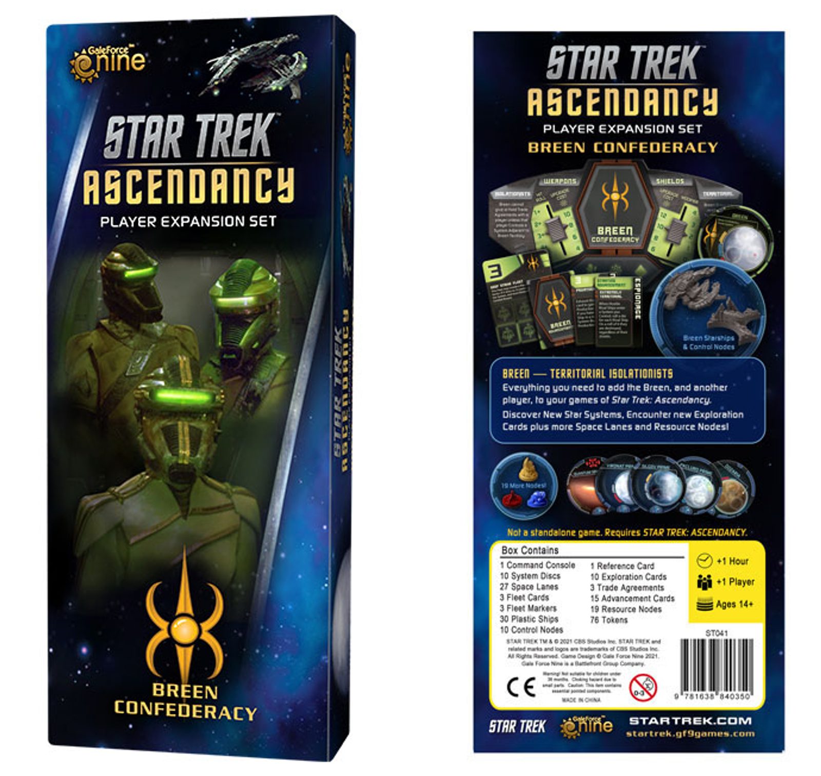 Star Trek: Ascendancy - Breen Confederacy | Spoločenské doskové hry ...
