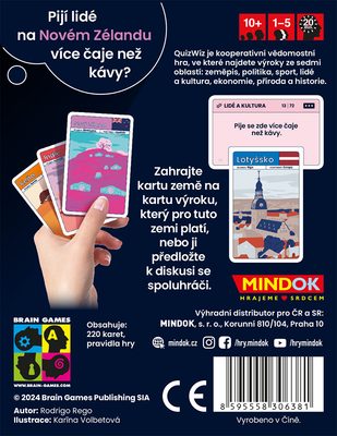 Quiz Wiz (CZ) | Spoločenské doskové hry SVET-HIER.SK | Hrajte sa!