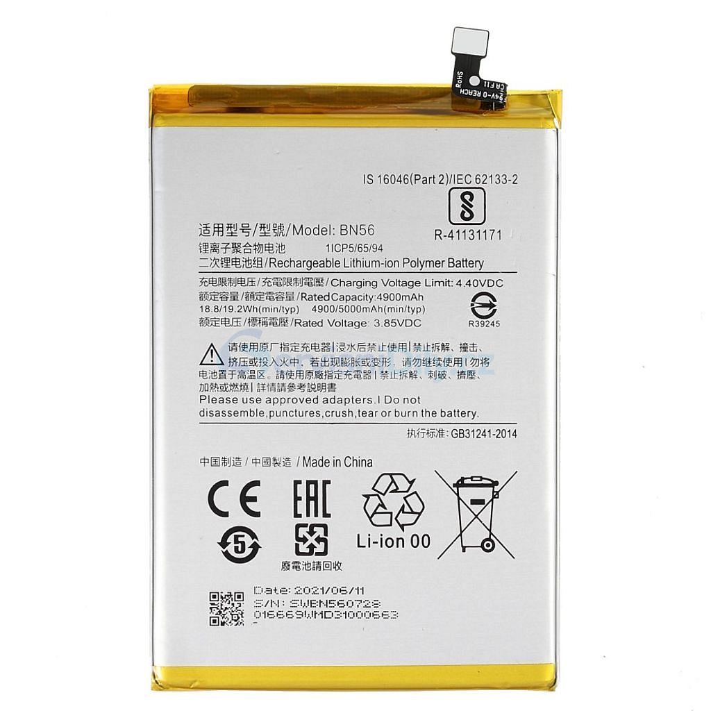 BN56 Battery for Xiaomi Redmi 9A/9C/9AT/POCO M2 Pro - Spare parts for ...