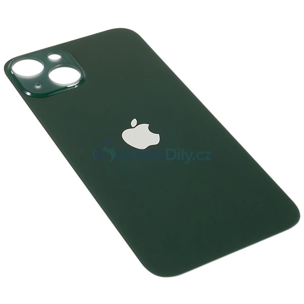 Apple iPhone 13 zadní kryt baterie zelený s větším otvorem pro kameru ...