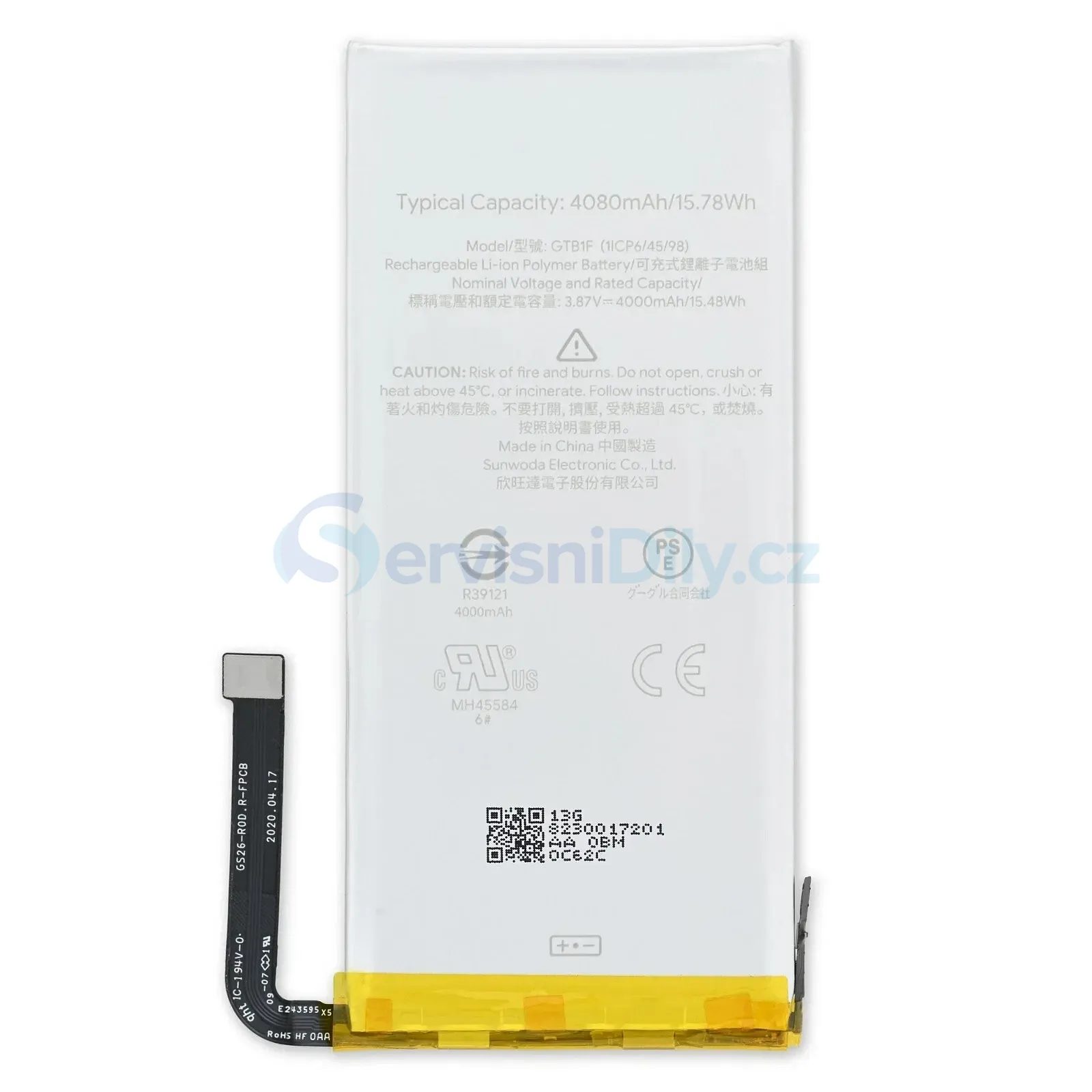 Originálna batéria GTB1F pre Google Pixel 5 - Váš dodavatel dílu pro ...