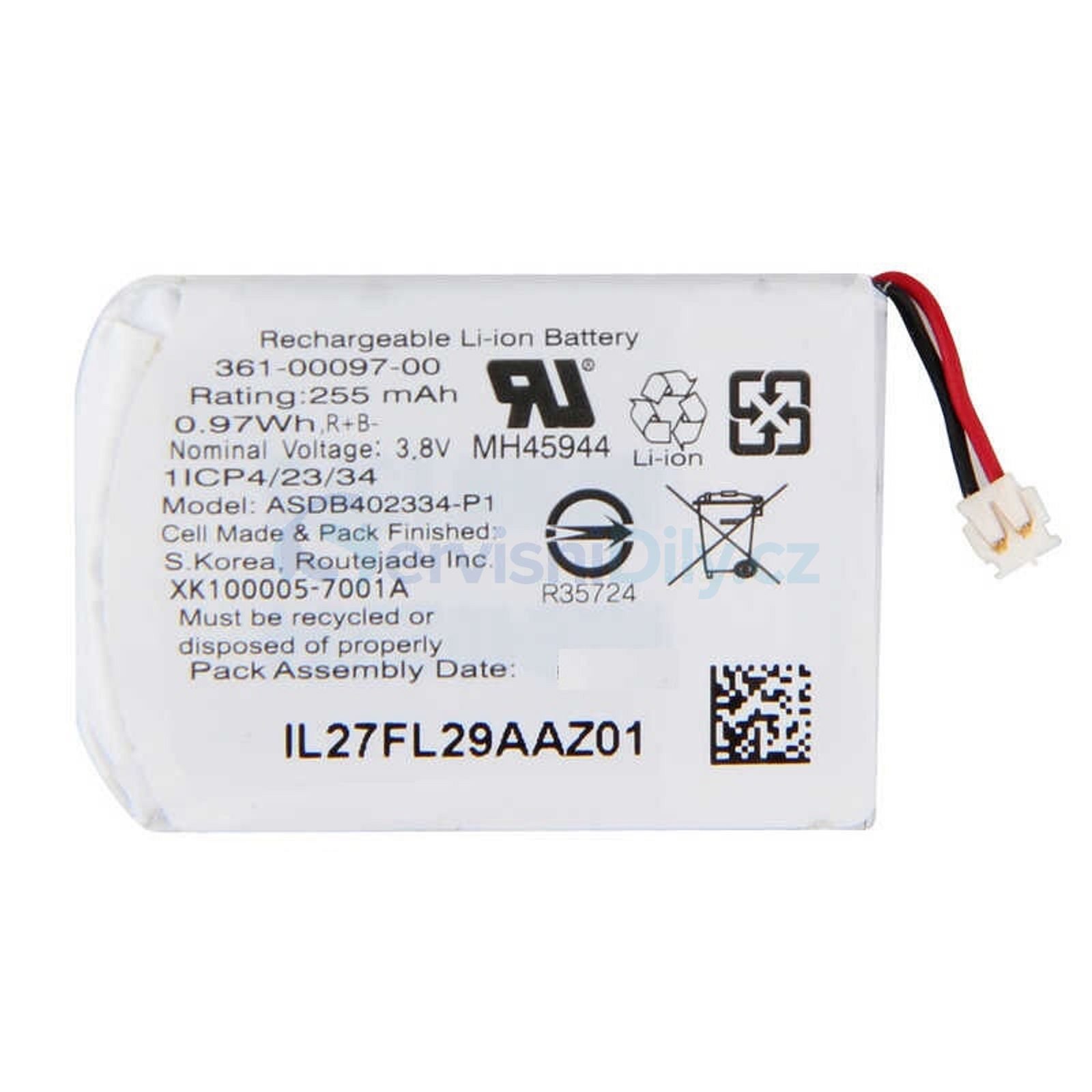 Baterie 361-00097-00 pro Garmin Approach S60, Fenix 5, Forerunner 935 ...