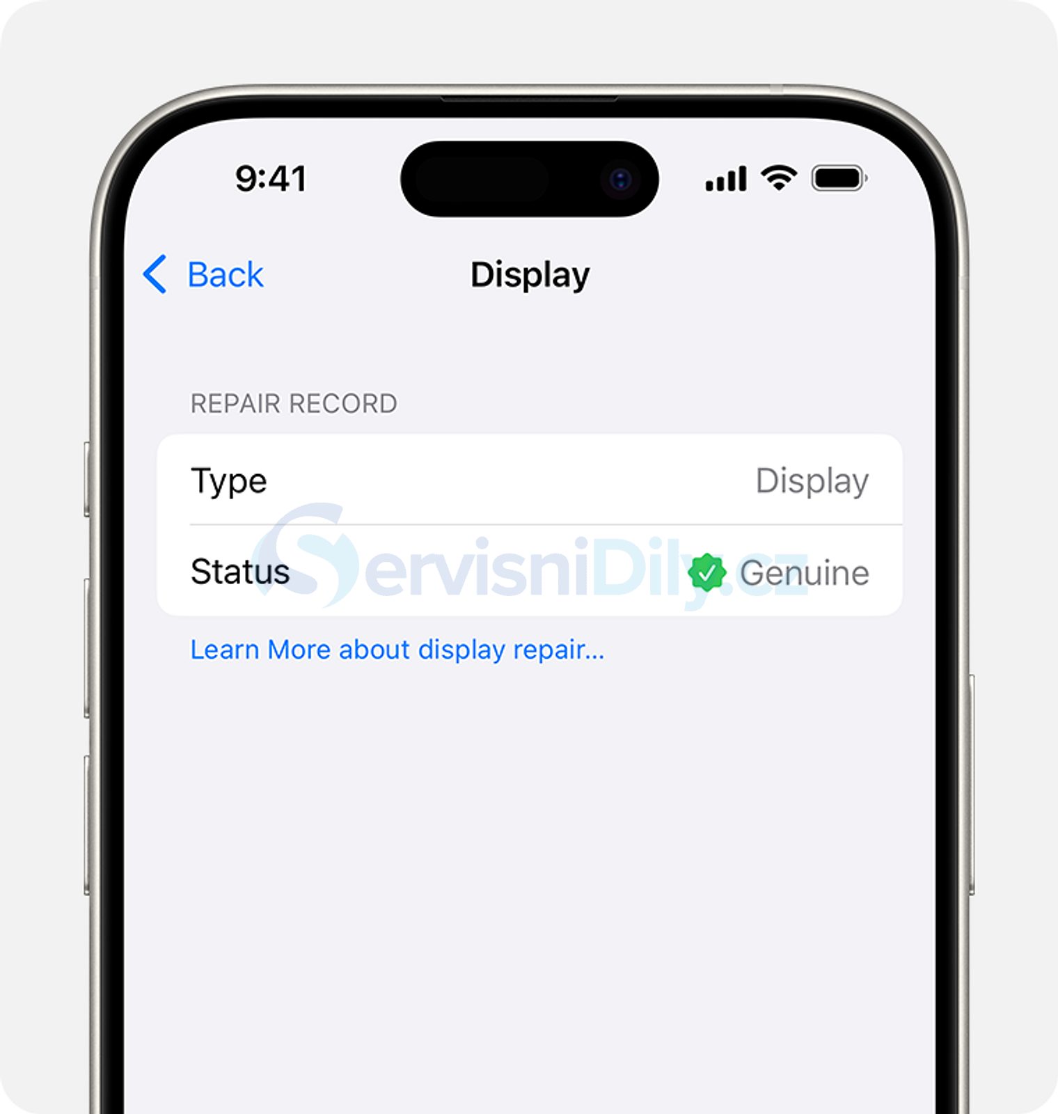 Original iPhone 17 Display & Touch Glass (Service Pack) - Spare parts ...