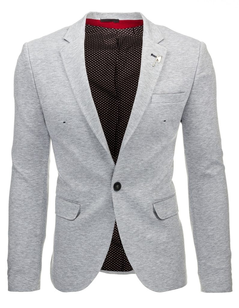 Szürke férfi zakó (mx0252) - Legyferfi.hu