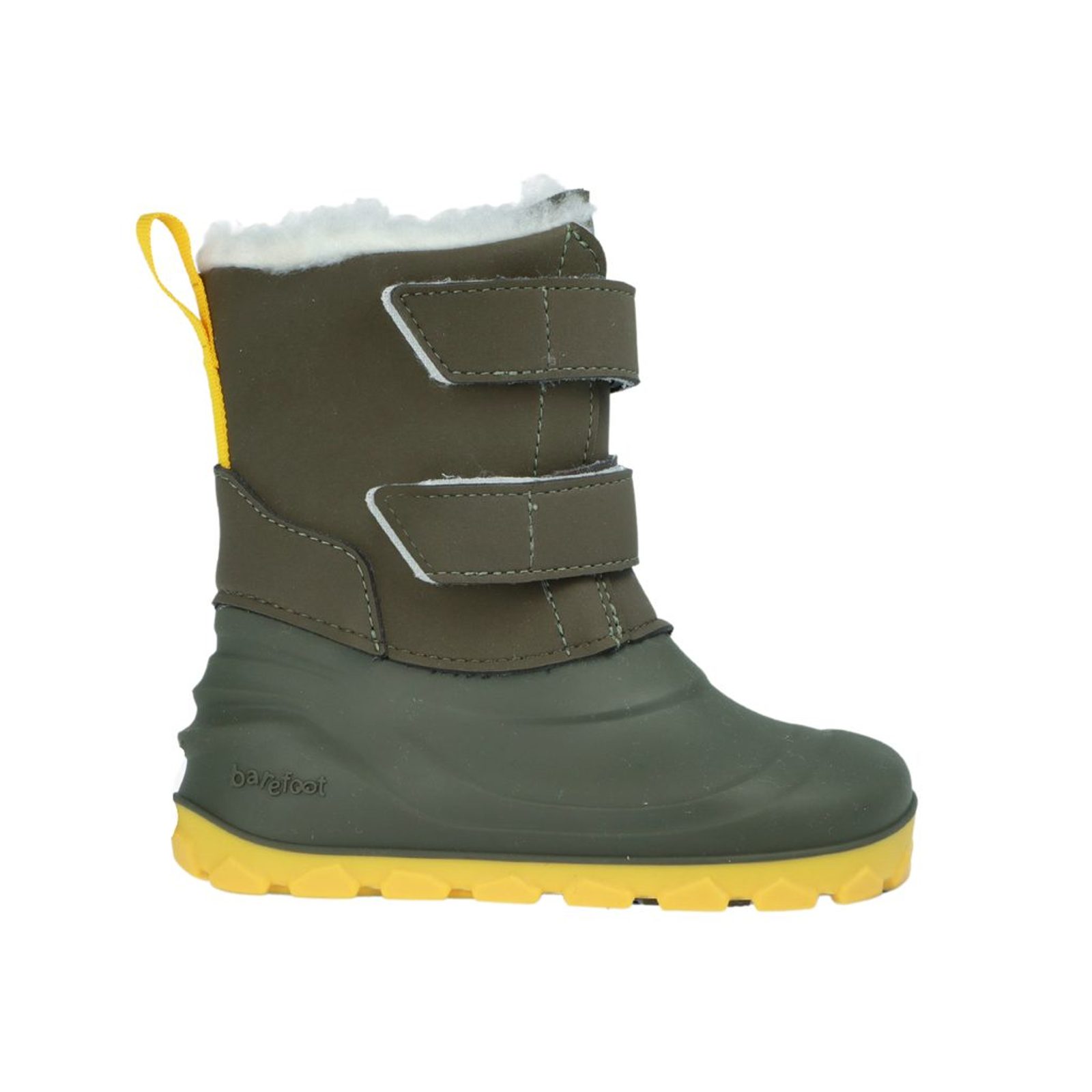 CRAVE BLIZZARD Green Kids Winter Barefoot Boots | ANGLES | Barefoot ...