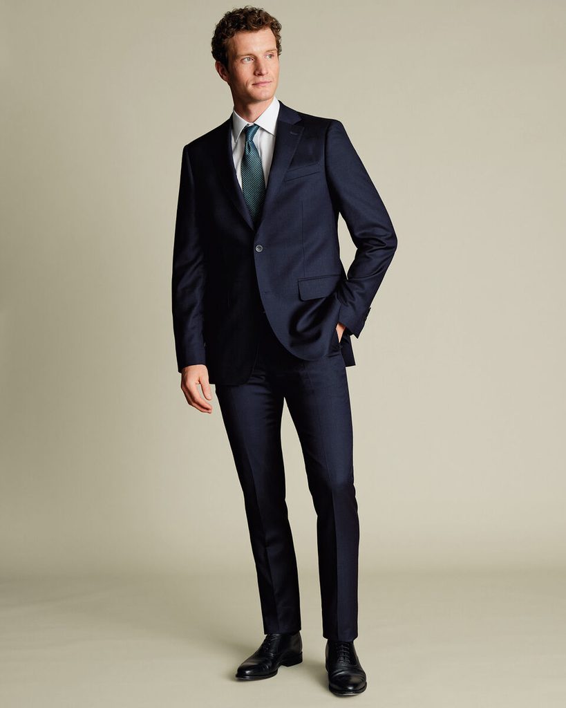 Gentleman Store - Charles Tyrwhitt Italian Luxury Suit Jacket — Dark Navy - Charles Tyrwhitt ...