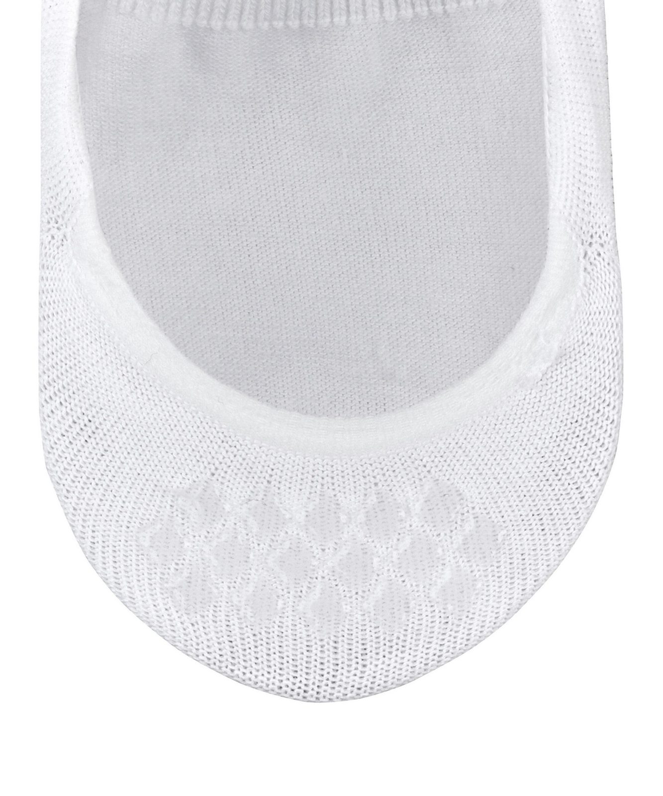 Gentleman Store - Falke Step High Cut Invisible Socks — White - Falke - Zoknik - Ruházat