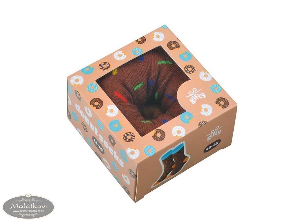Cukrářské potřeby Malátkovi® - Ponožky 43-45 Gifty - DONUT - MFP Paper ...