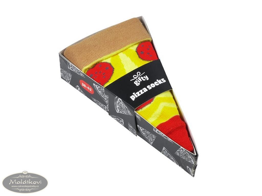 Cukrářské potřeby Malátkovi® - Ponožky 38-42 Gifty - PIZZA - MFP Paper ...