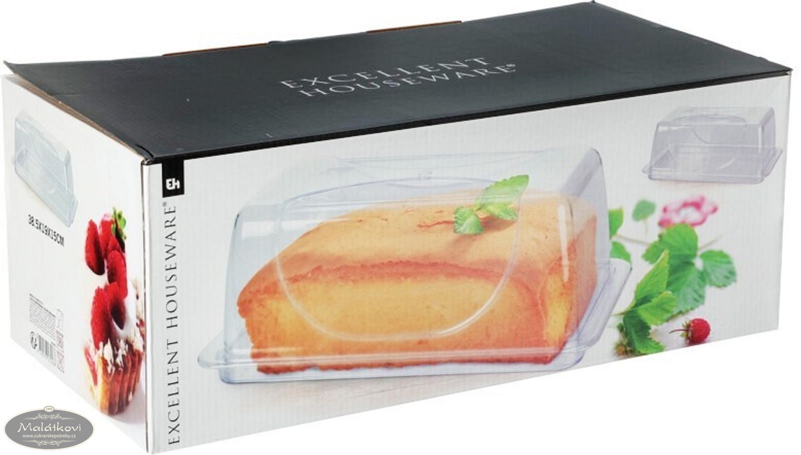Cukrářské potřeby Malátkovi® - Box na dort a moučník servírovací 38 x ...