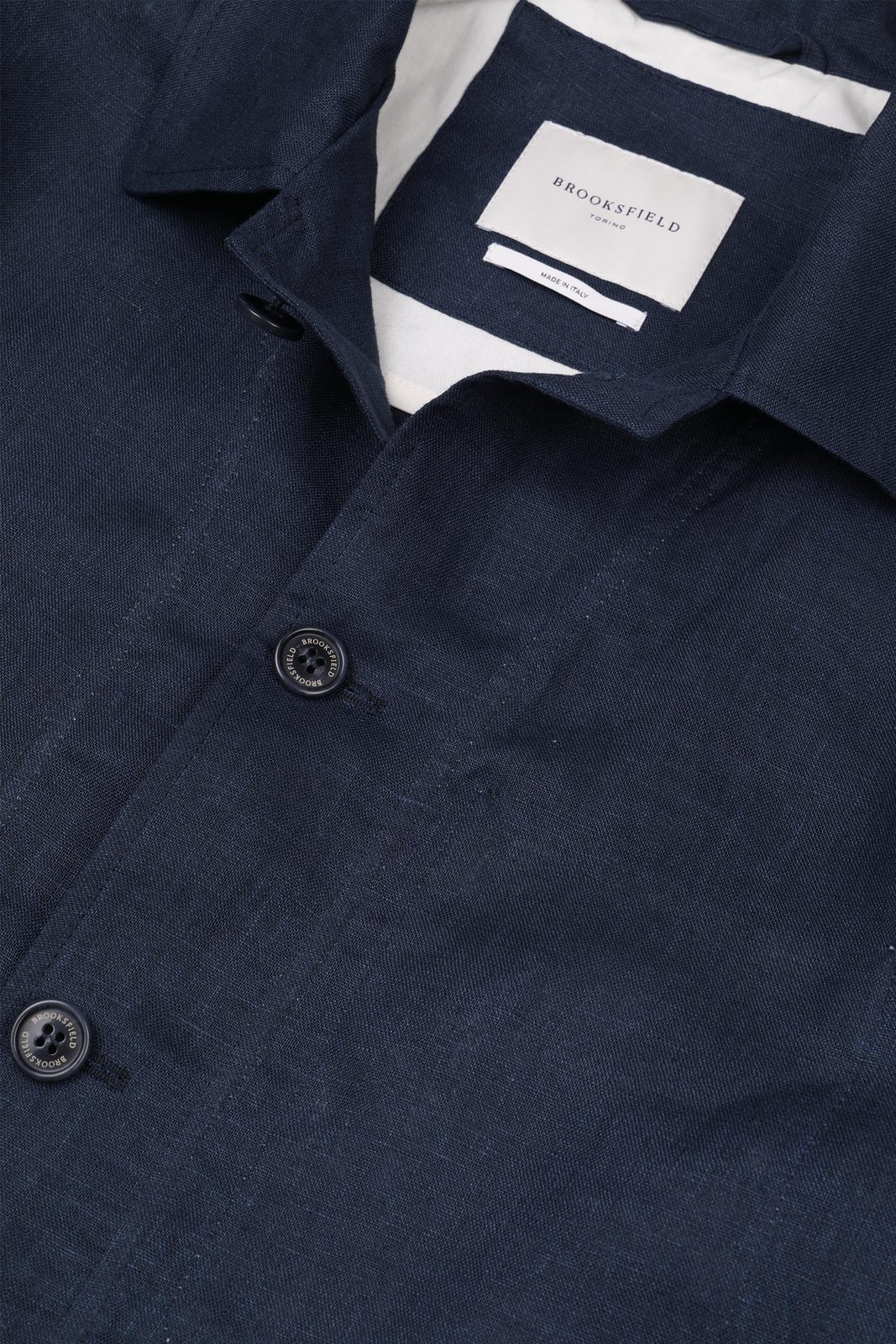 Gentleman Store - Brooksfield — Linen Work Jacket - Brooksfield - Ľahké ...