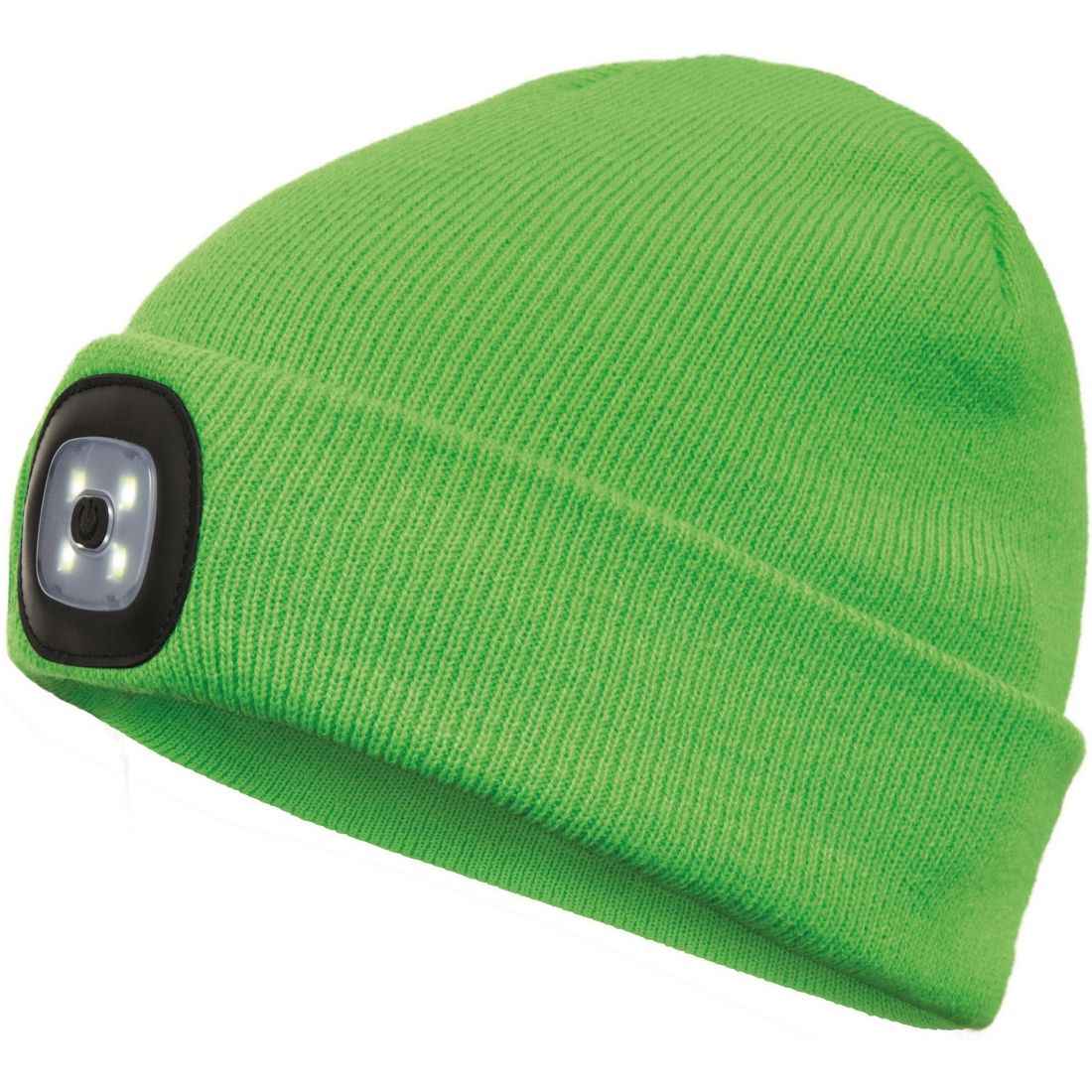 Pletená čepice s LED světlem - DobrýTextil.cz