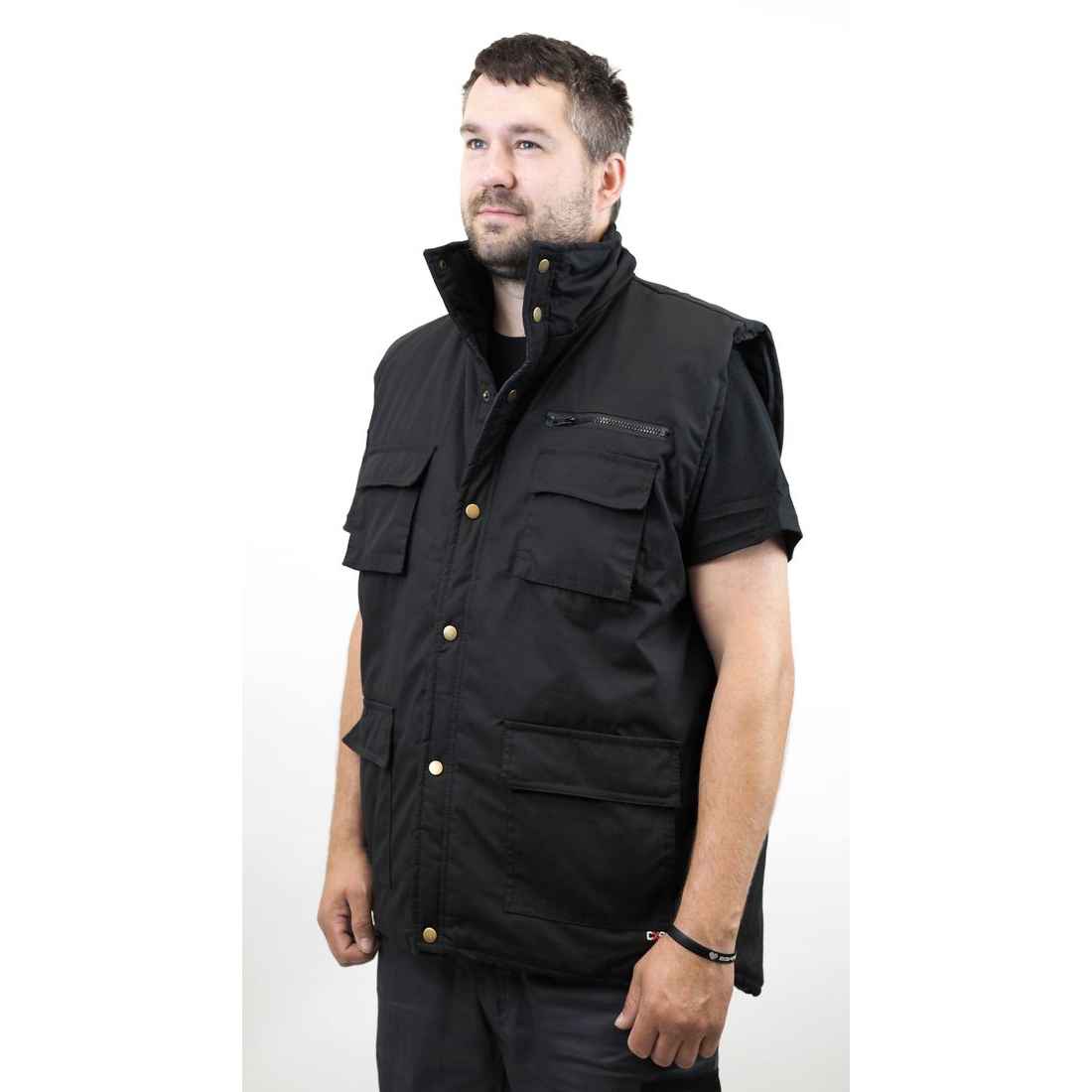 Zimní pracovní vesta DENVER | Zateplené vesty - DobrýTextil.cz