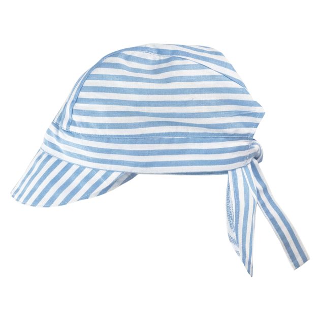 Bandană de cap cu chipiu pentru copii - dungi - Bontis.ro