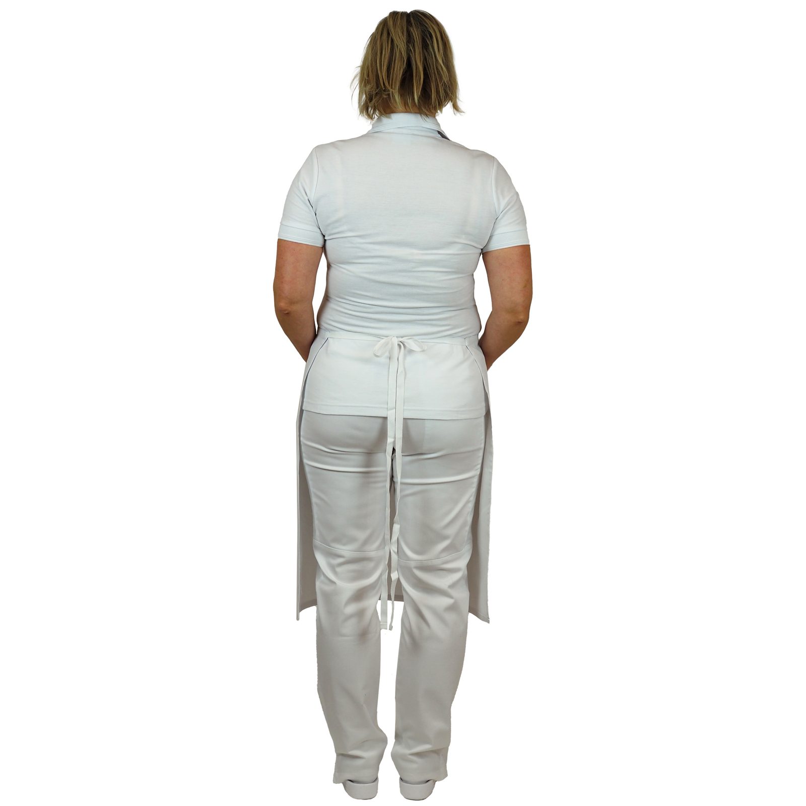 Șorț de lucru alb LENA - Bontis.ro