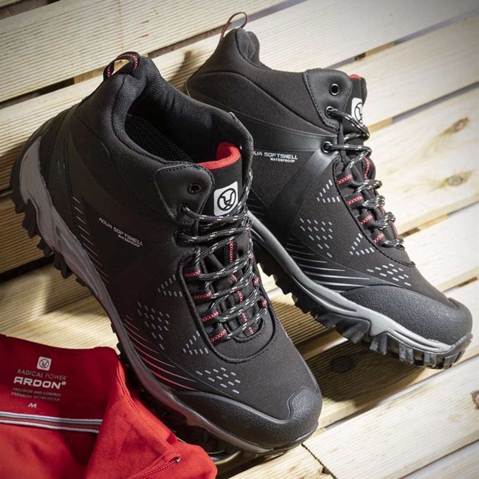 Knöchelhohe Outdoor Softshell-Schuhe Force - Bontis.de