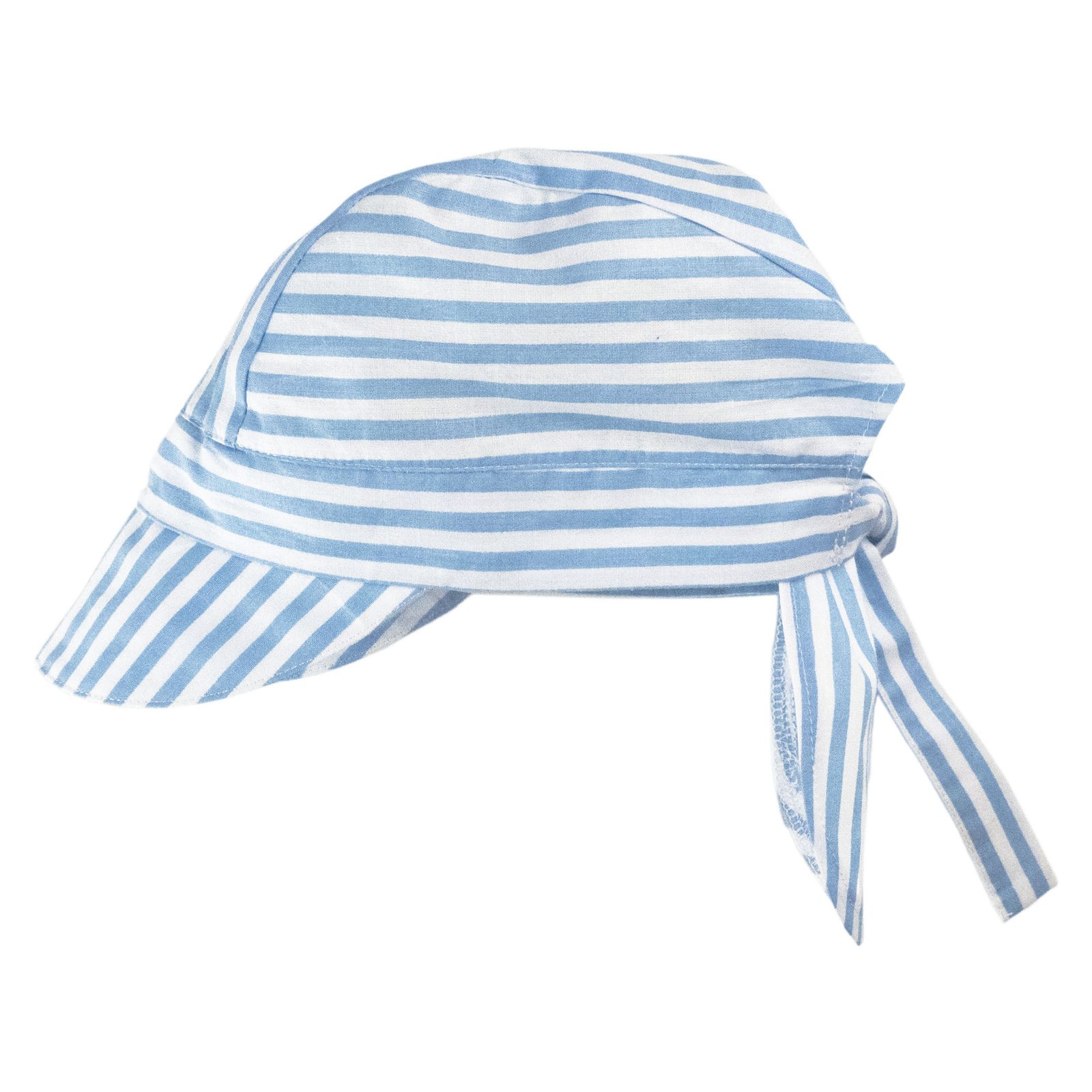 Bandană de cap cu chipiu pentru copii - dungi - Bontis.ro