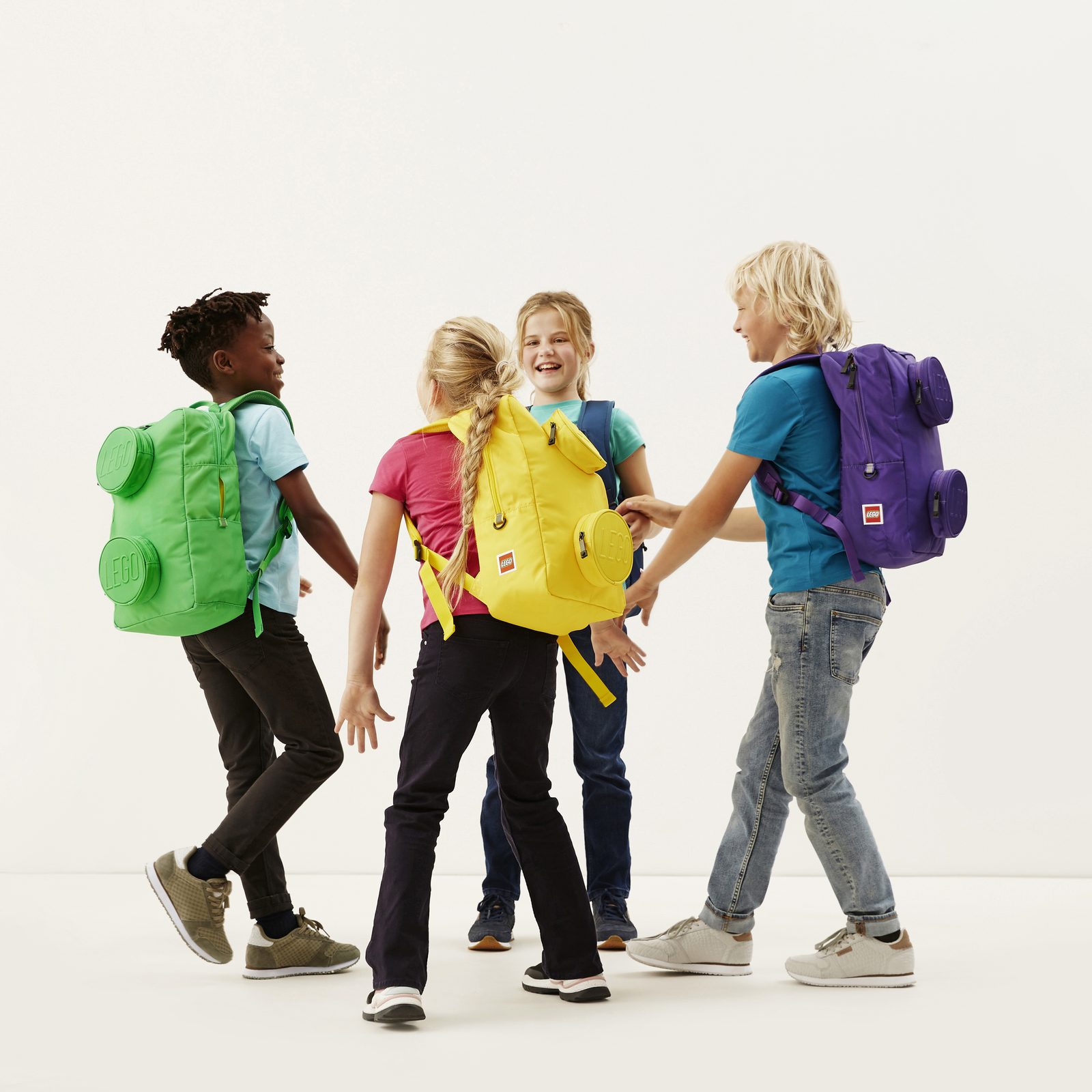 Detský batoh LEGO Signature Brick 1x2 18 l žltý - Delmas.sk