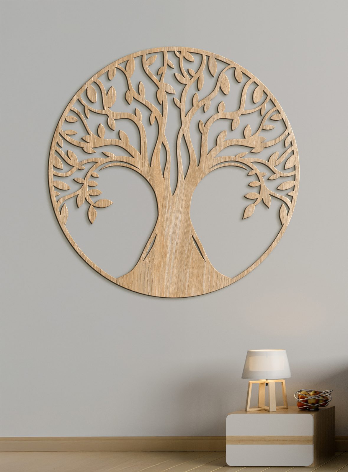 Dřevěný obrázek stromu života - Dřevěné stromy života - MODOVO