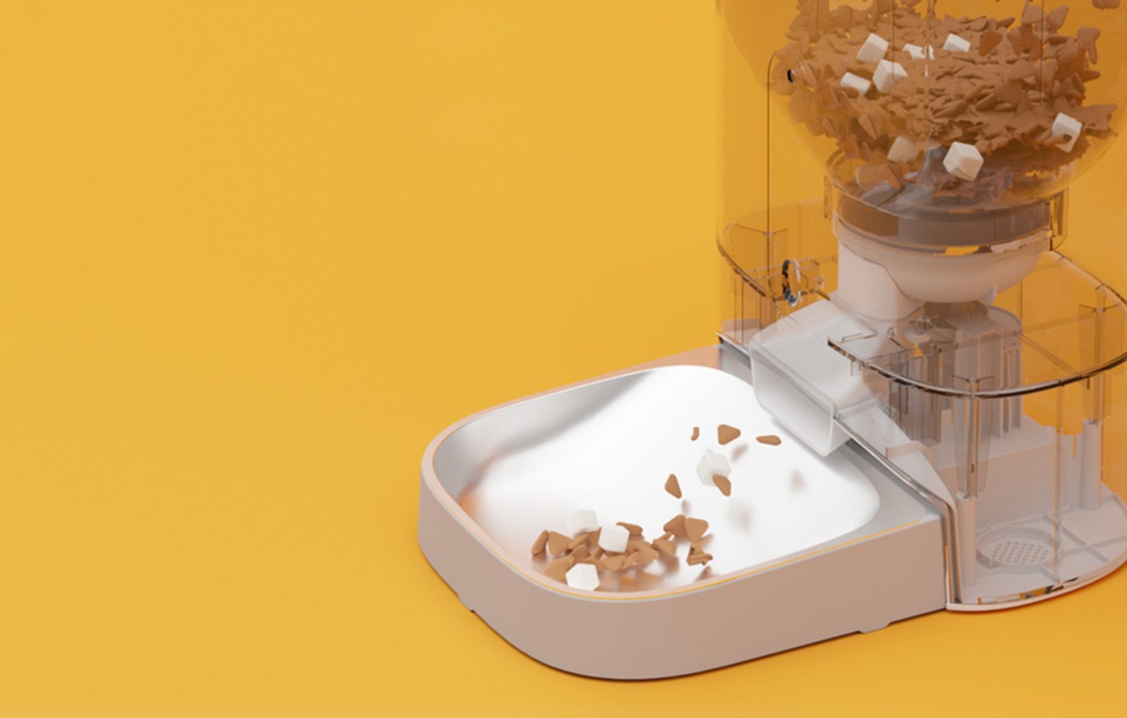 Petwant F11-L Smart feed dispenser with voice playback - Pet Supplies ...
