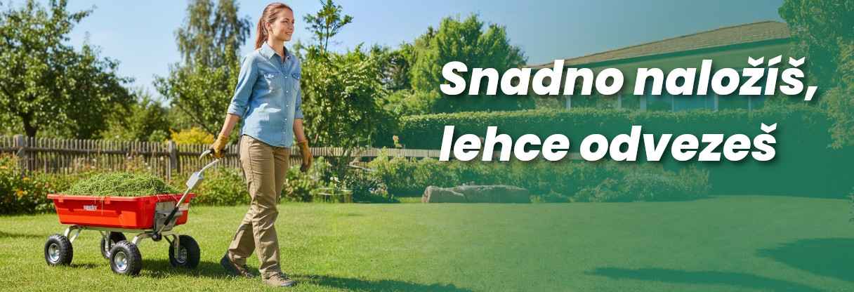 Zahradní vozíky, kolečka a přepravníky HECHT | Vysoká nosnost | HECHT