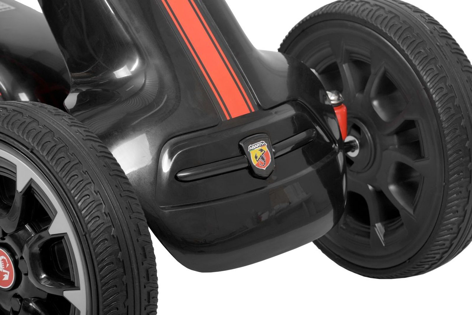 ABARTH - black - šlapací motokára | Dětské hračky | Šlapadla | HECHT