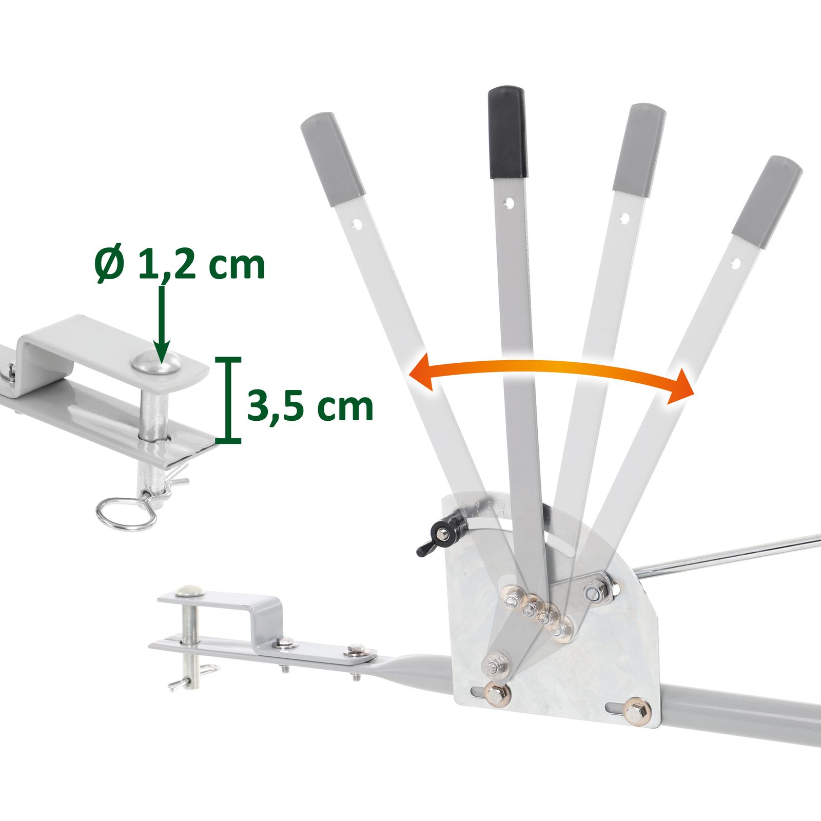 Trailer - HECHT 260 - Hecht - Seed Spreaders - Garden - HECHT